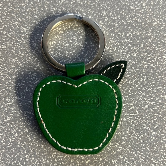 Coach | Accessories | Vintage Leather Coach Key Ring | Poshmark